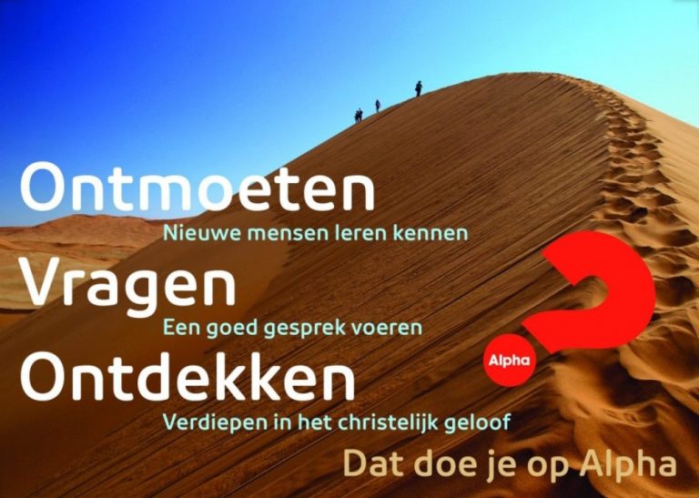 Alpha cursus – De Ontmoeting